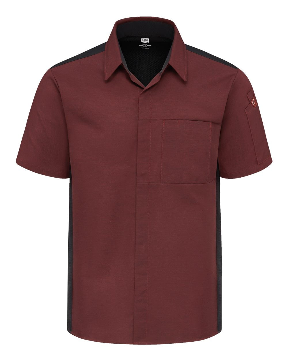 Chef Designs 502M Poplin Airflow Cook Shirt with OilBlok - Walmart.com