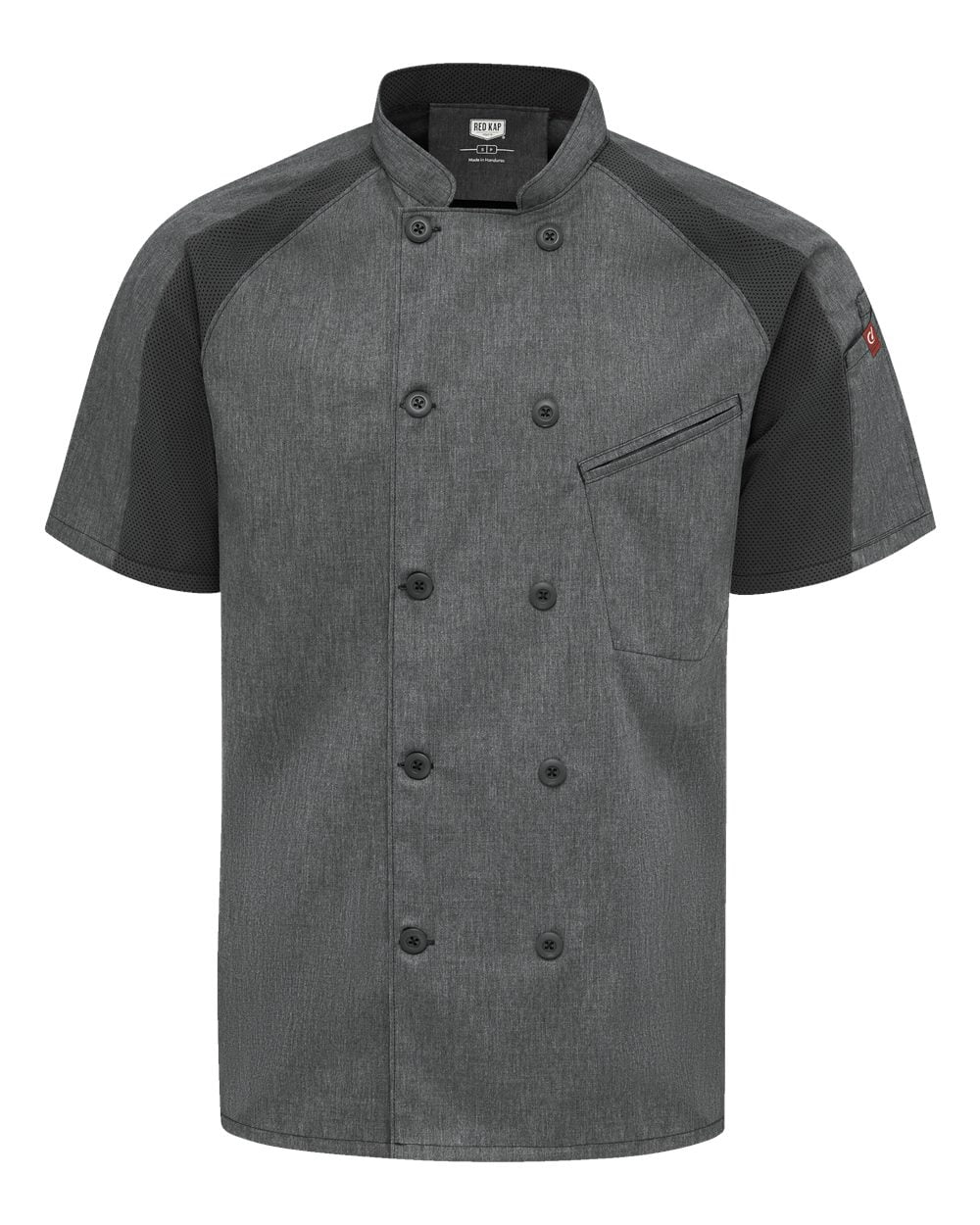 Chef Designs Charcoal Heather/ Charcoal/ Black Mesh 11380 4XL - Walmart.com
