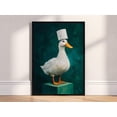 Chef Duck Kitchen Animal Wall Art Poster Unframed Paper Print - Walmart.com