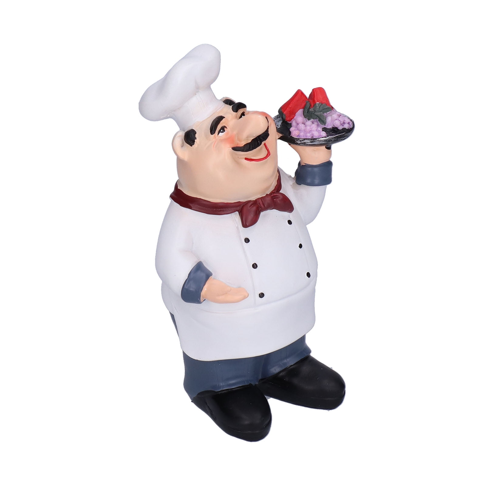 Chef Figurine Decor Home Decorations Crafts for Coffee Shop Kitchen ...
