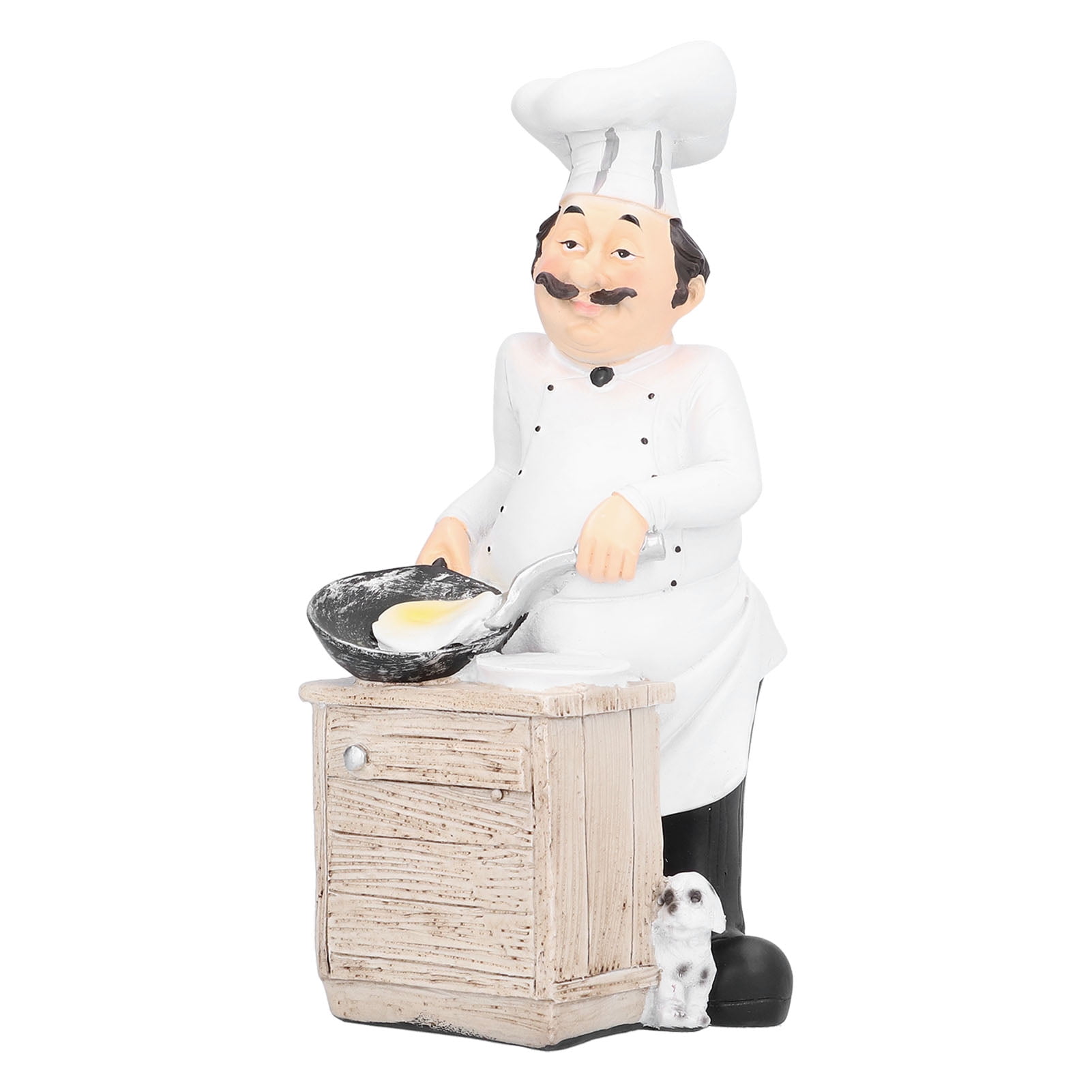 Chef Figurine Sculpture Statue Desktop Handicraft Decoration Ornaments ...