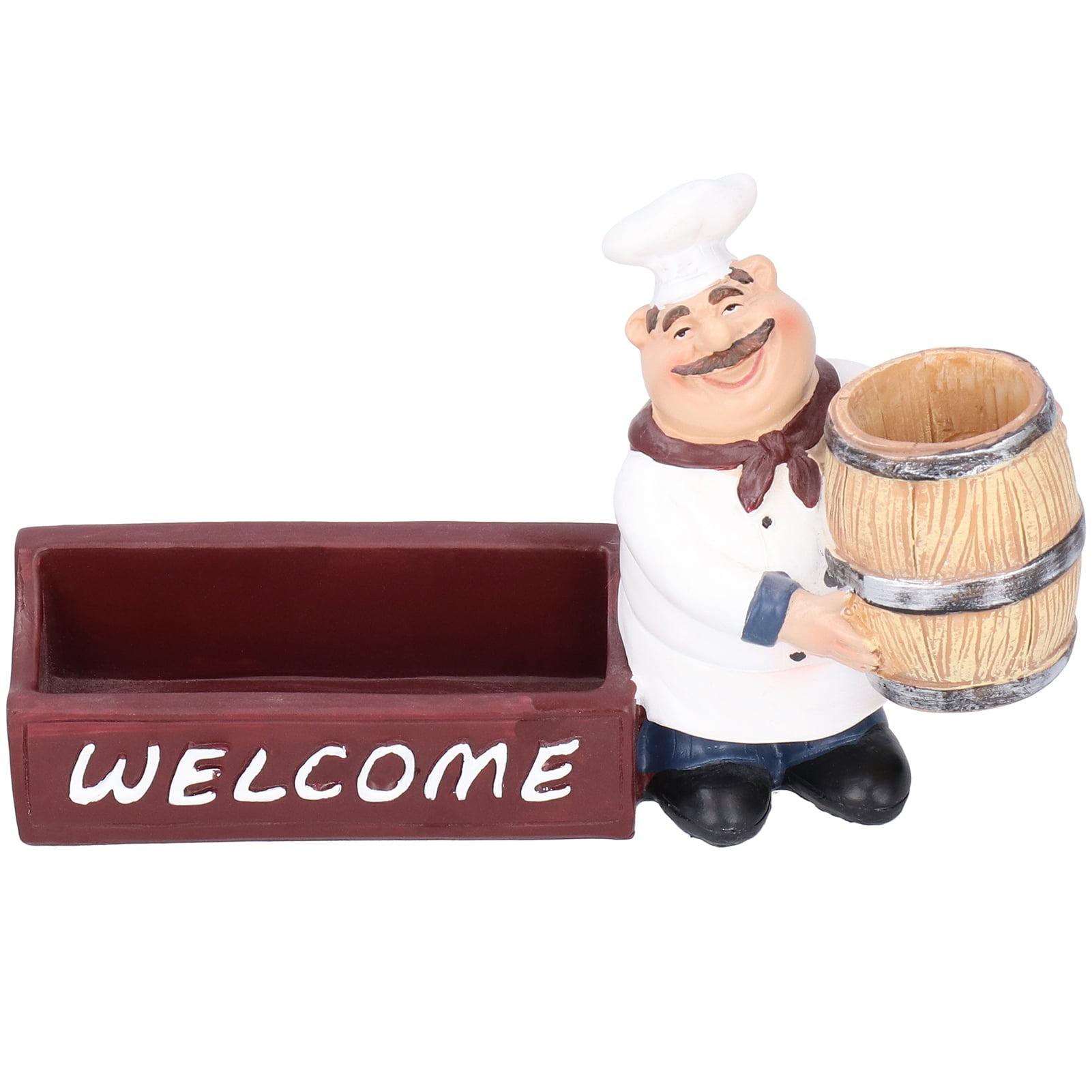 Chef Figurine, Tabletop Decoration, Lifelike Chef Appearance Woman For ...