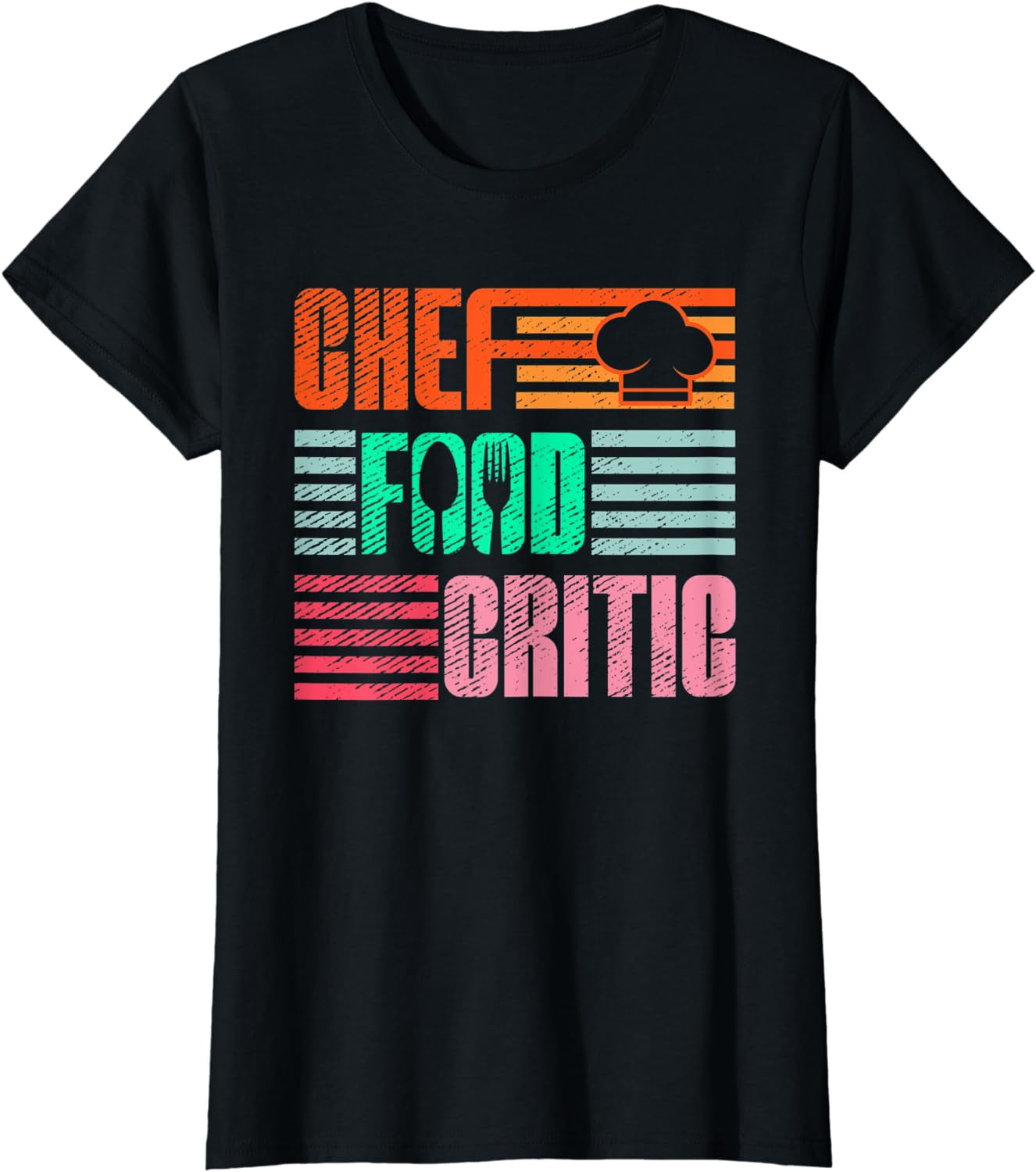 Chef Food Critic | Restaurant Cuisine | Foodie Gourmet T-Shirt ...