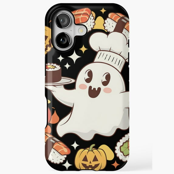 Chef Ghost Halloween Cooking Funny Creepy Food Pun October Holiday ...