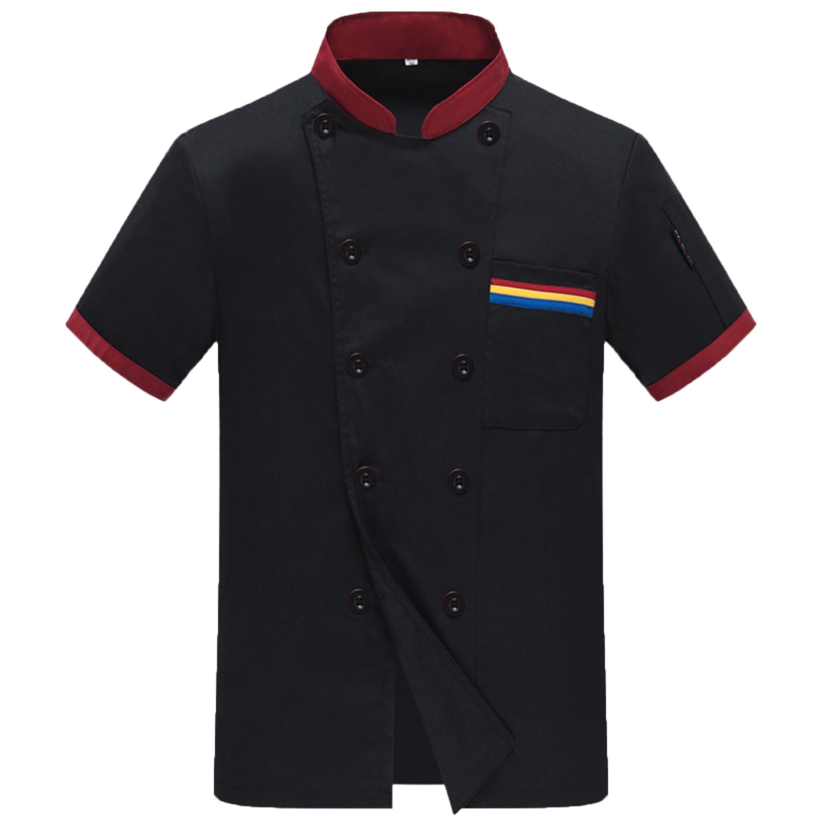 Chef Gifts For Men，Unisex Chef Jacket Short Sleeve Men'S Chef Coat ...