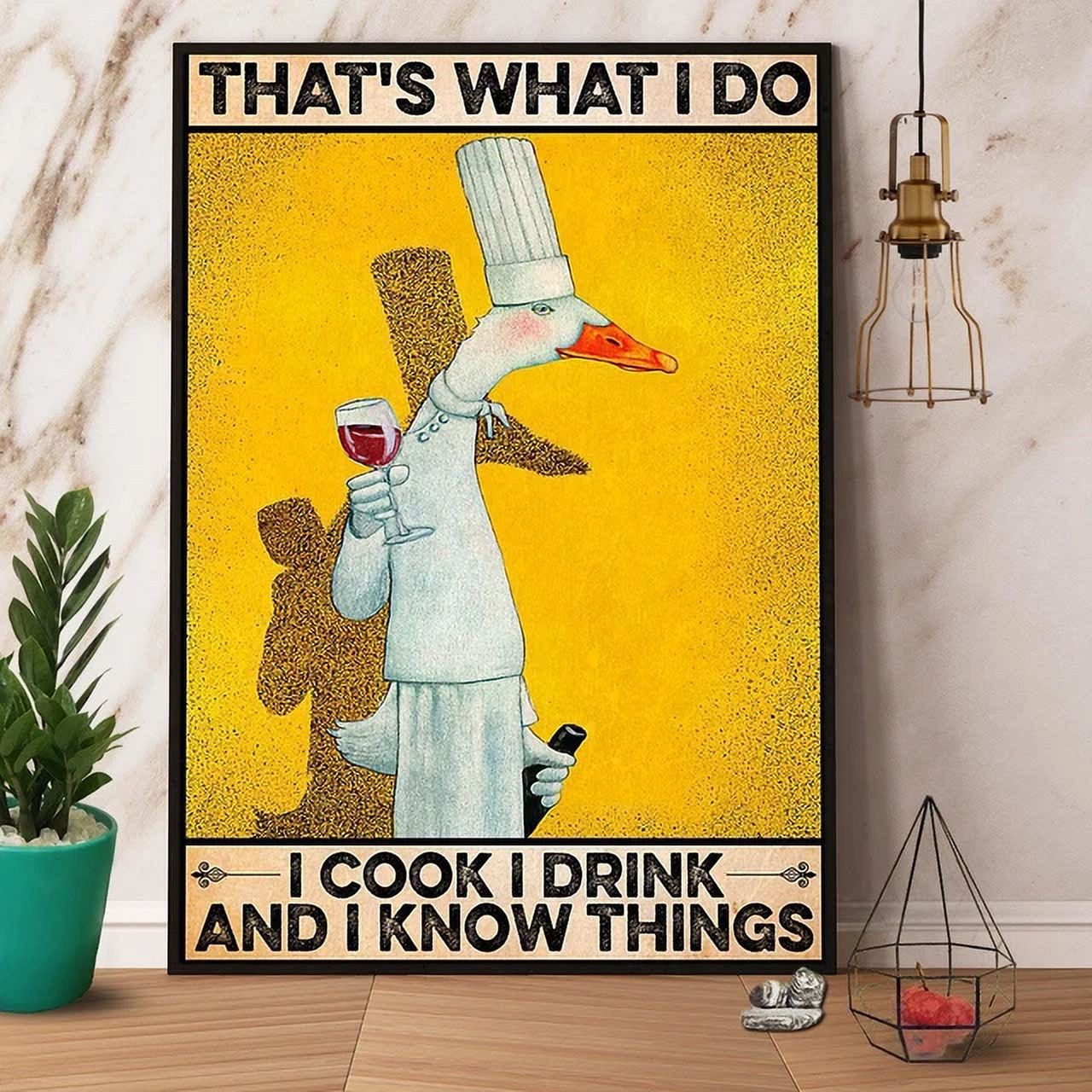 Chef Goose I Cook I Drink And Know Things Goose Drink Wine Vertical ...