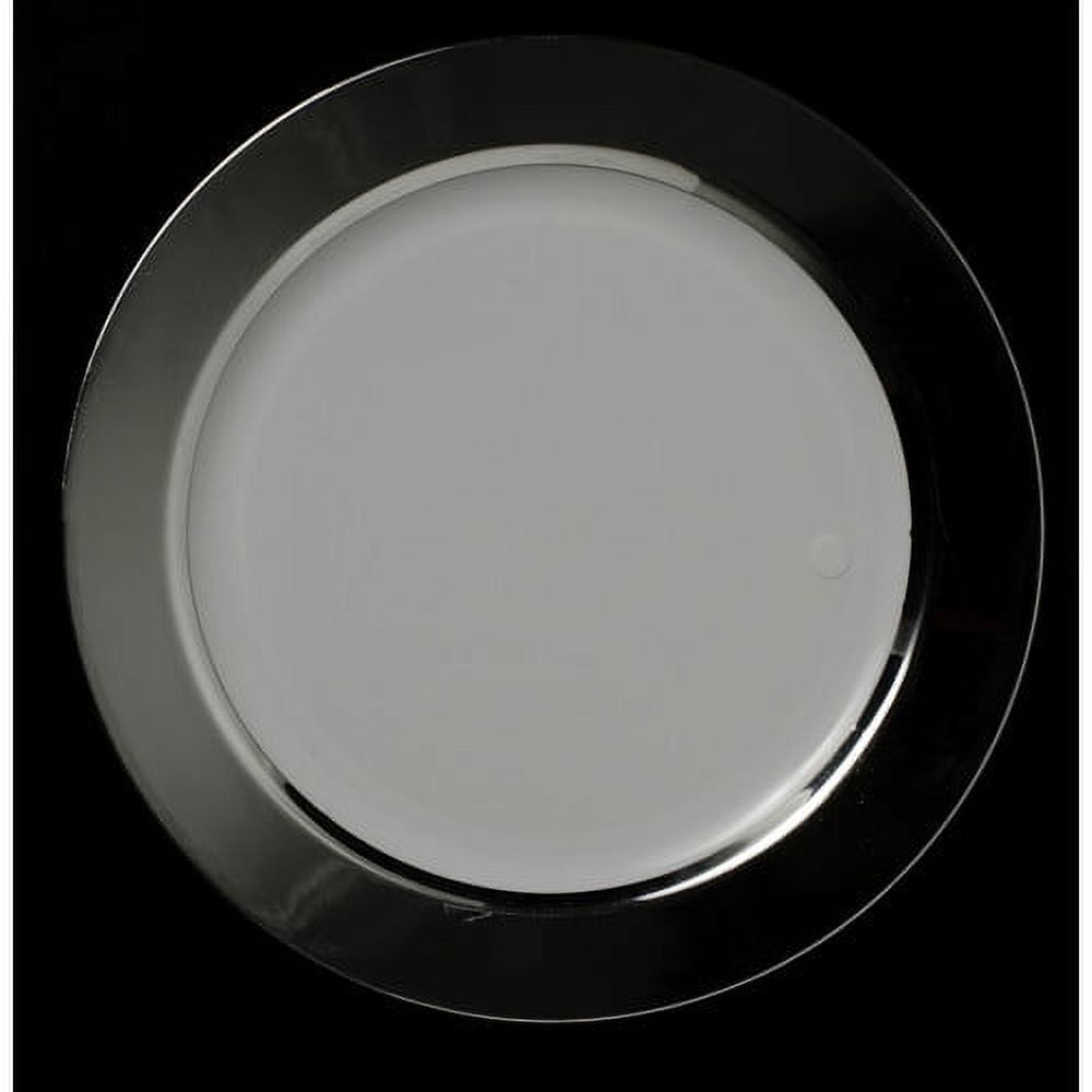 Chef Handler Opulent Super Elegant Plastic Dinner Plate - Walmart.com