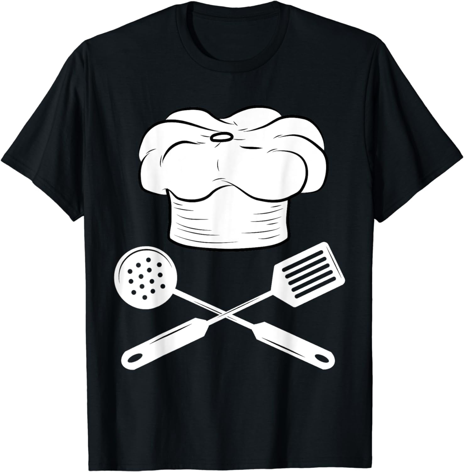 Chef Hat Cooking Utensil Cook Foodie Gourmet Cooking T-Shirt - Walmart.com