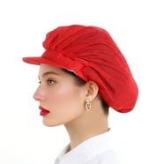 Ludlz Unisex Chef Hat Elastic Kitchen Chef Hat Cooking Chef Cap Food ...