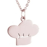 Chef Hat Shaped Pendant Necklace Cooking Symbol Jewelry ¡­[i879] - Walmart.com