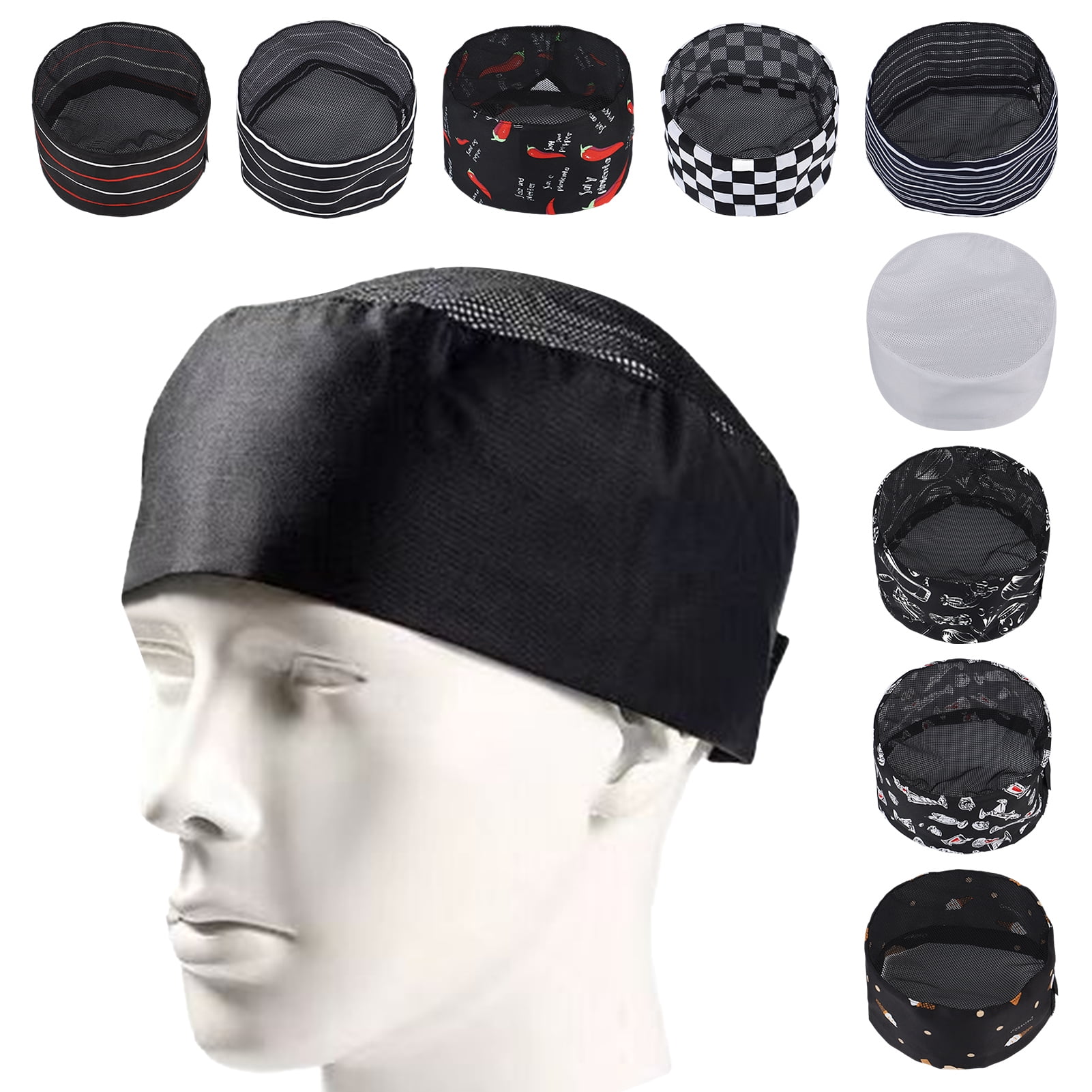 Chef Hat Unisex Kitchen Hat Hotel Restaurant Cook Cap Good ...