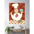 Chef Iris Poster Wall Art Modern Wall Decor For Living Room Bedroom Art ...