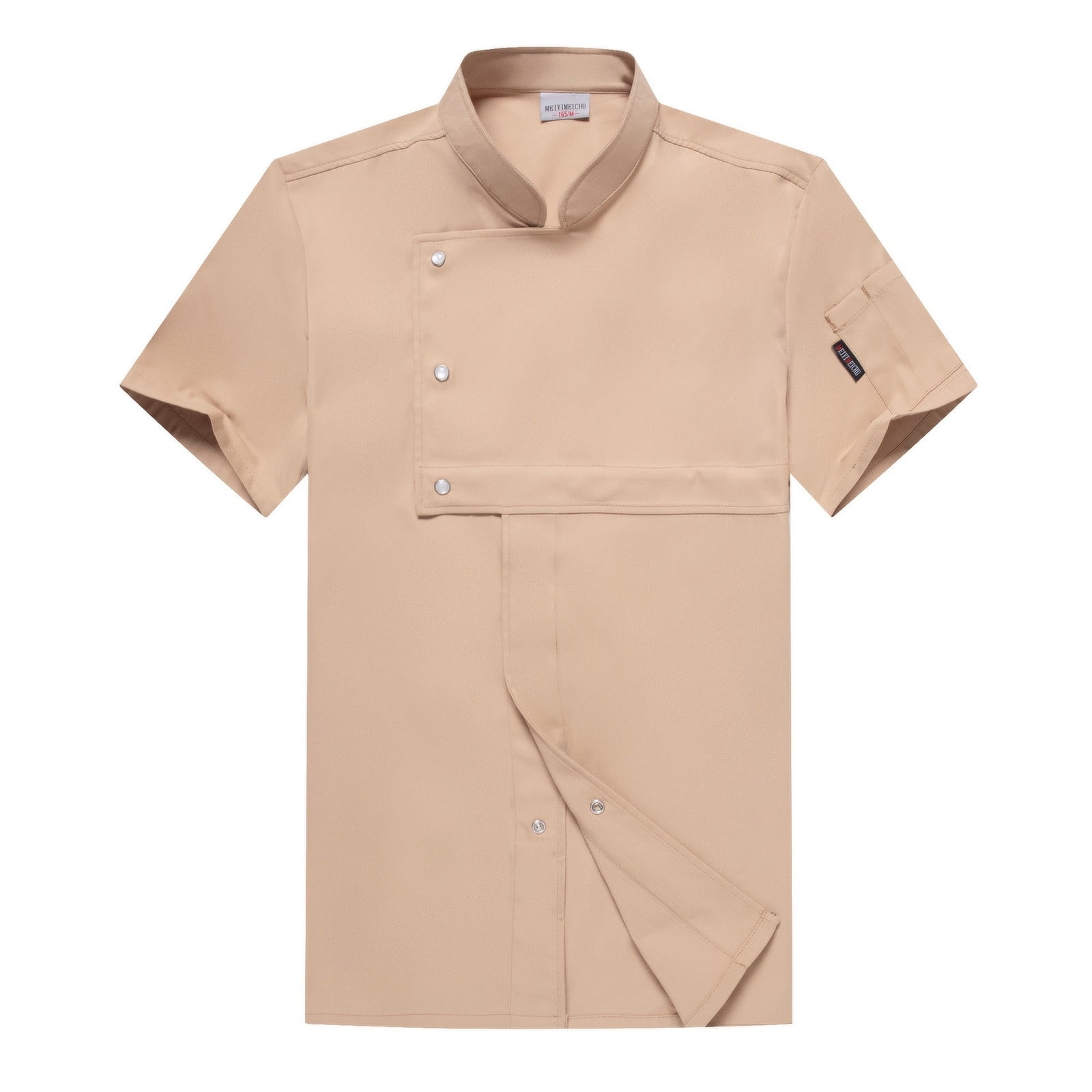 Chef Jacket for Men Unisex Chef Jacket Breathable Solid Hotel ...