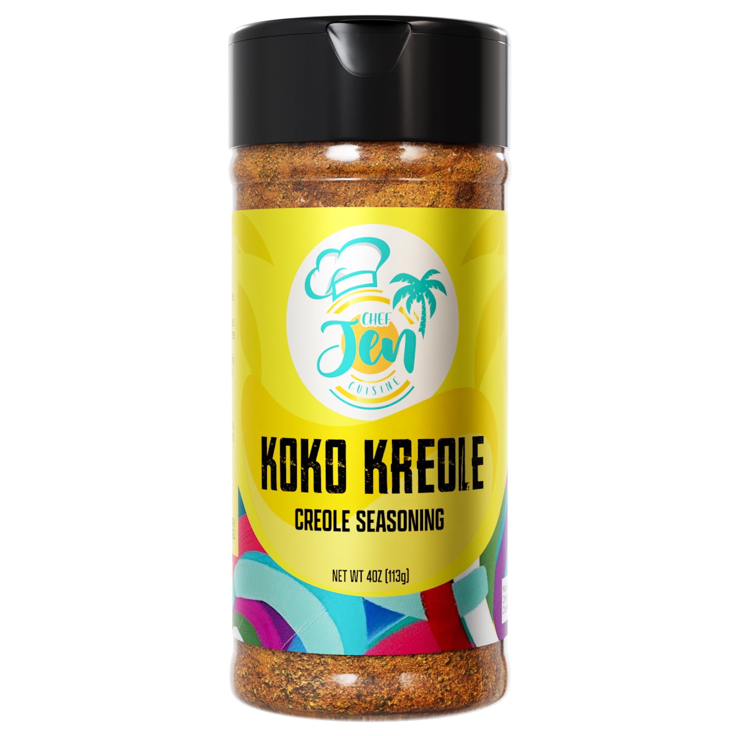 Chef Jen Cuisine KoKo Kreole Creole Seasoning, 4 oz - Walmart.com