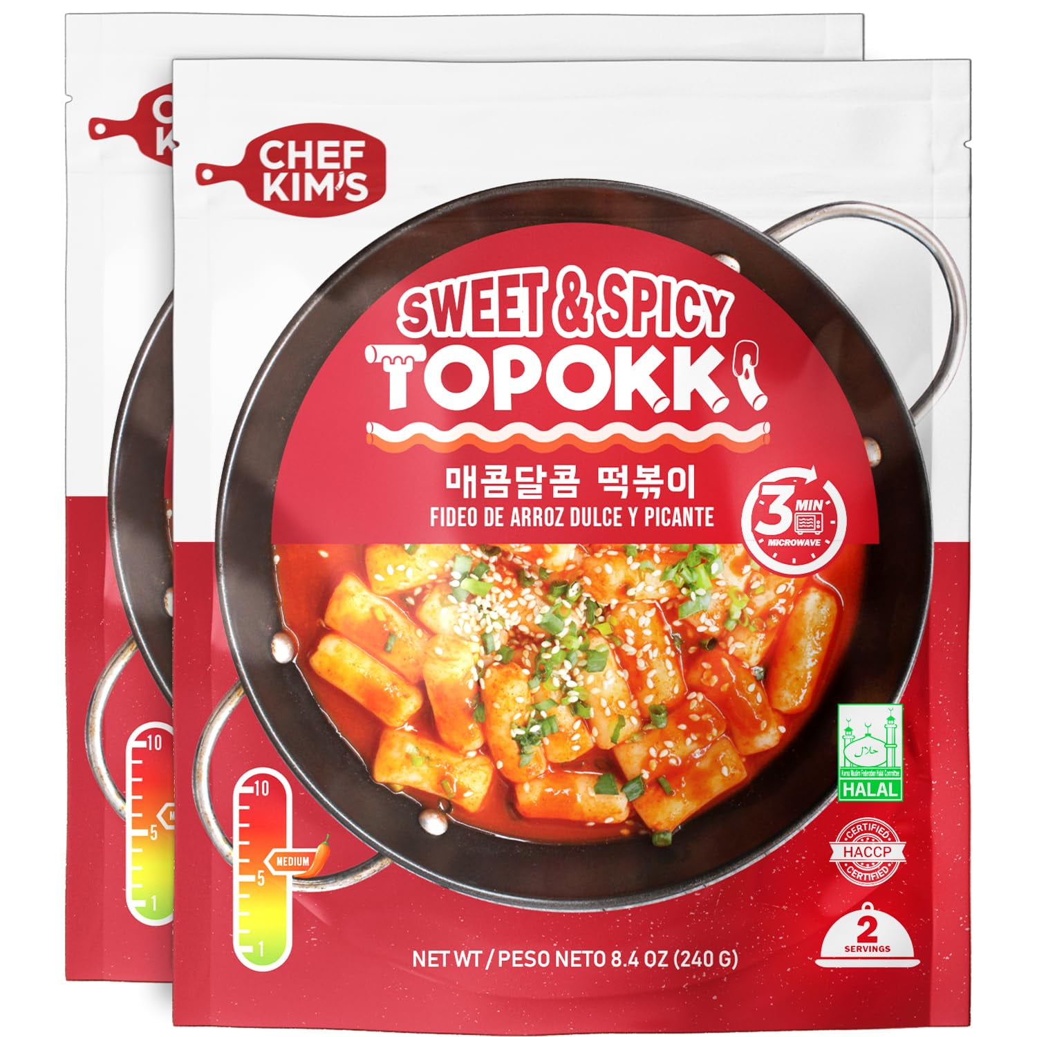 Chef Kim’s Sweet & Spicy Topokki - MDH1Iconic Korean Food Snack ...