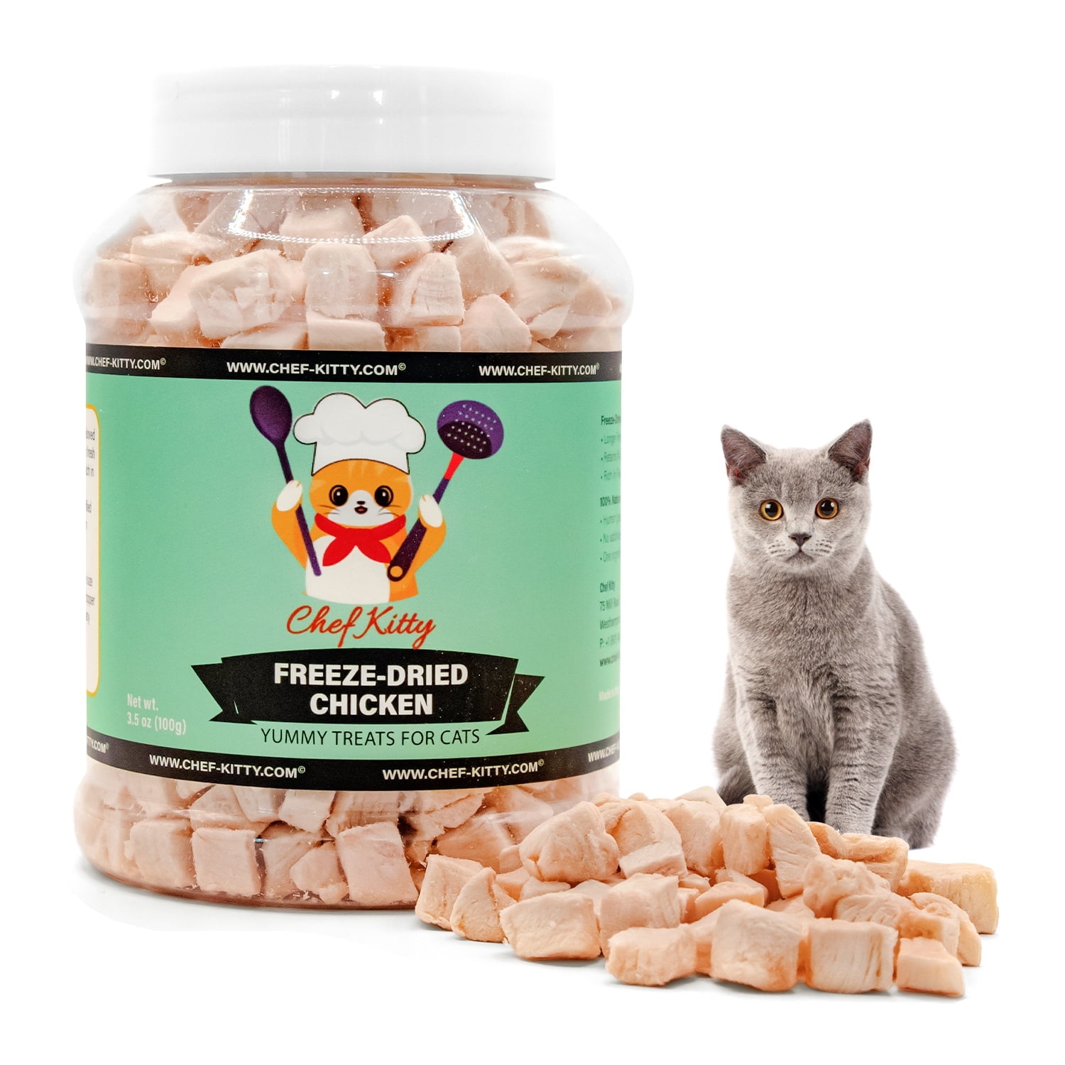 Chef Kitty Freeze Dried Cat and Dog Treats All Natural Human Grade ...