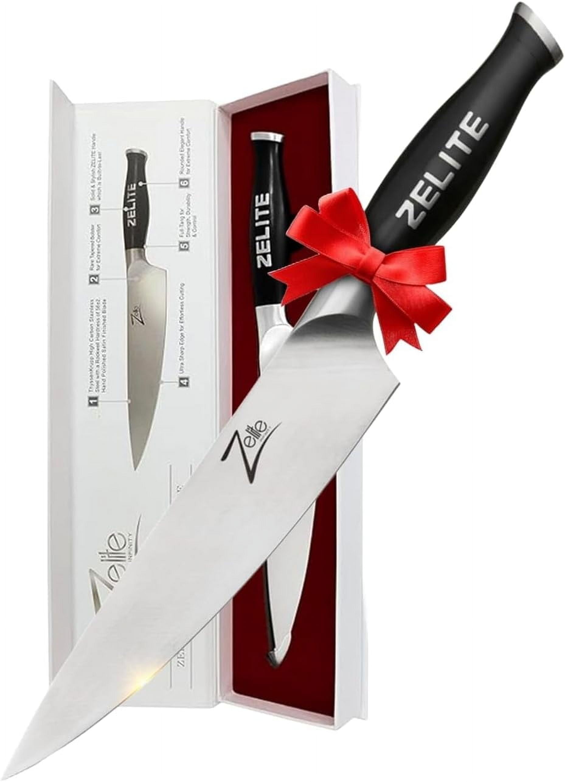 Chef Knife 8 Inch - German High Carbon Stainless Steel Chef Knife for ...