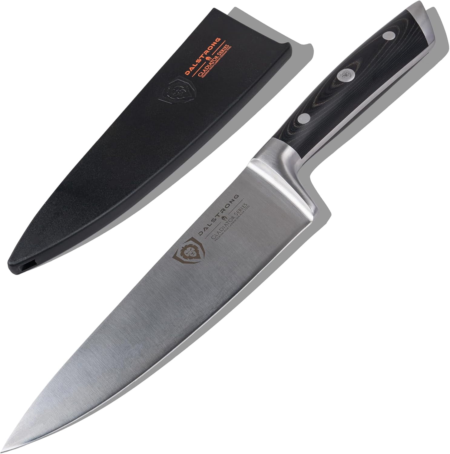 Chef Knife - 8 inch Blade - Gladiator Series ELITE - Forged HC German ...
