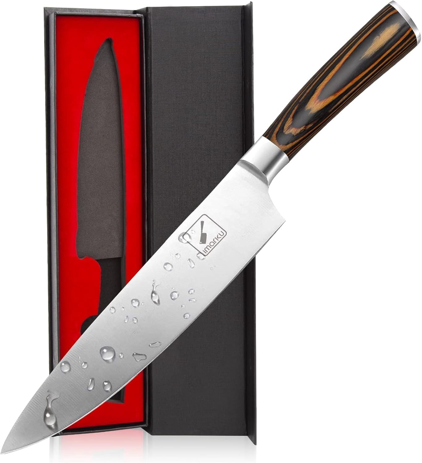 Chef Knife - Pro Kitchen Knife 8 Inch Chef's Knives Japanese HC Steel ...
