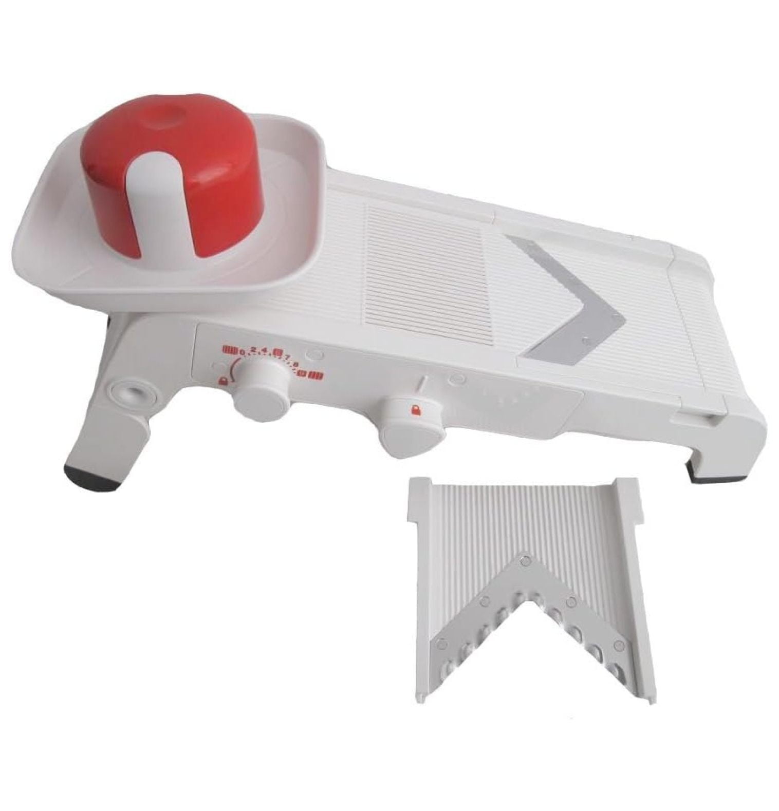 Chef Mando-Chef D202 Multi-Slicer Grater Mandolino Küchenenstar White ...