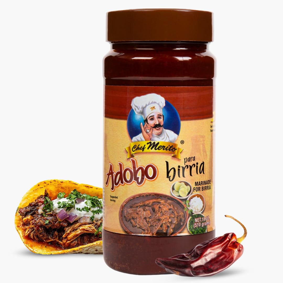 Chef Merito® Birria Marinade MFF30 | Authentic Mexican Flavor | 14-15 ...