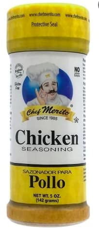 Chef Merito Chicken Seasoning XEF1 5 oz | Savory & Balanced Poultry ...