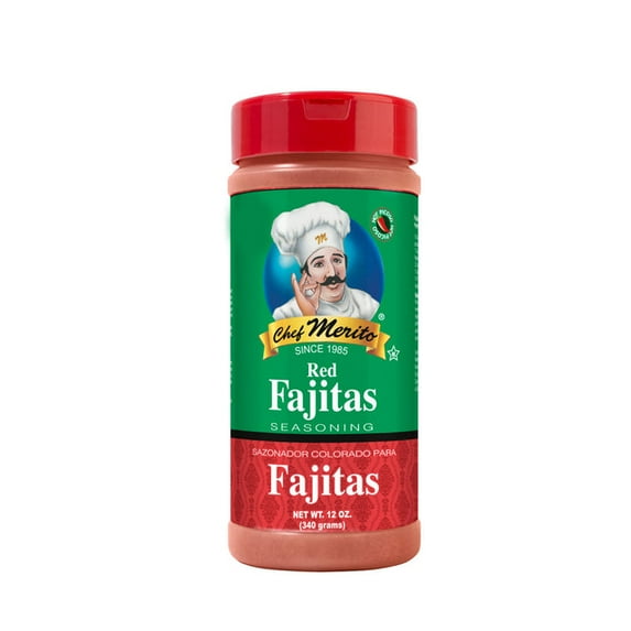 Chef Merito Fajita Seasoning, 12 oz, 2 pack - Walmart.com