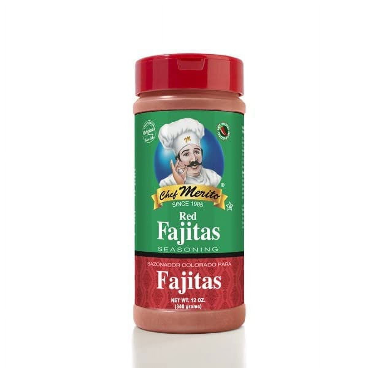 Chef Merito Fajita Seasoning, 12 oz, 2 pack - Walmart.com