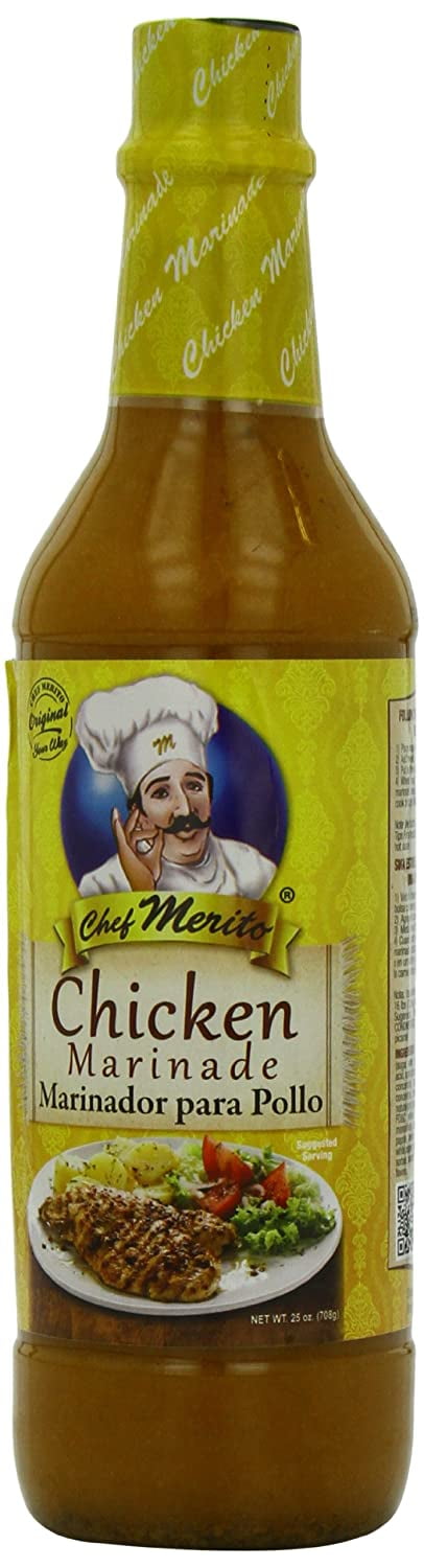 Chef Merito Marinade, Chicken, 25 Ounce - Walmart.com