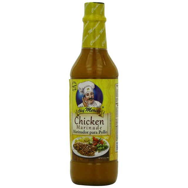 Chef Merito Marinade, Chicken, 25 Ounce - Walmart.com