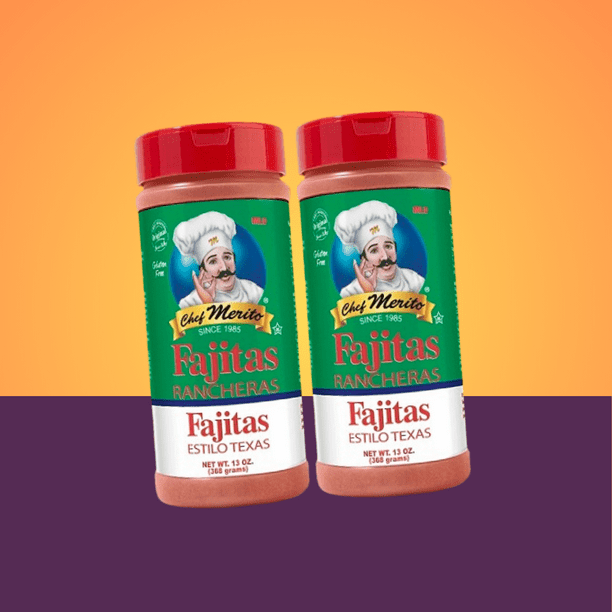 Chef Merito - Texas Style Fajita Seasoning, 13 oz (2 Pack) - Walmart ...