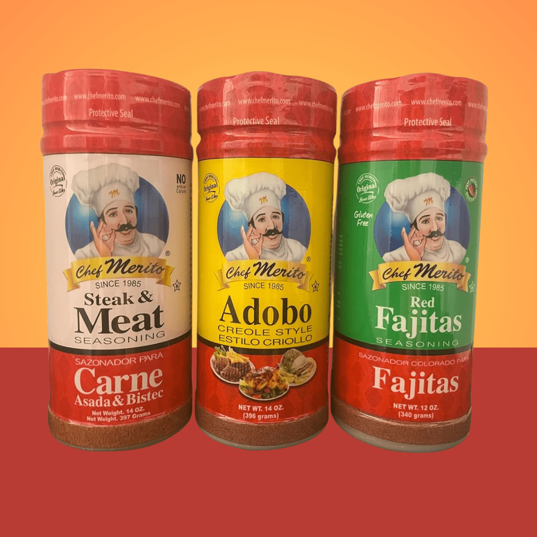 Chef Merito Ultimate Asada Bundle (3 Pack) - Large Bottles - Bundle ...