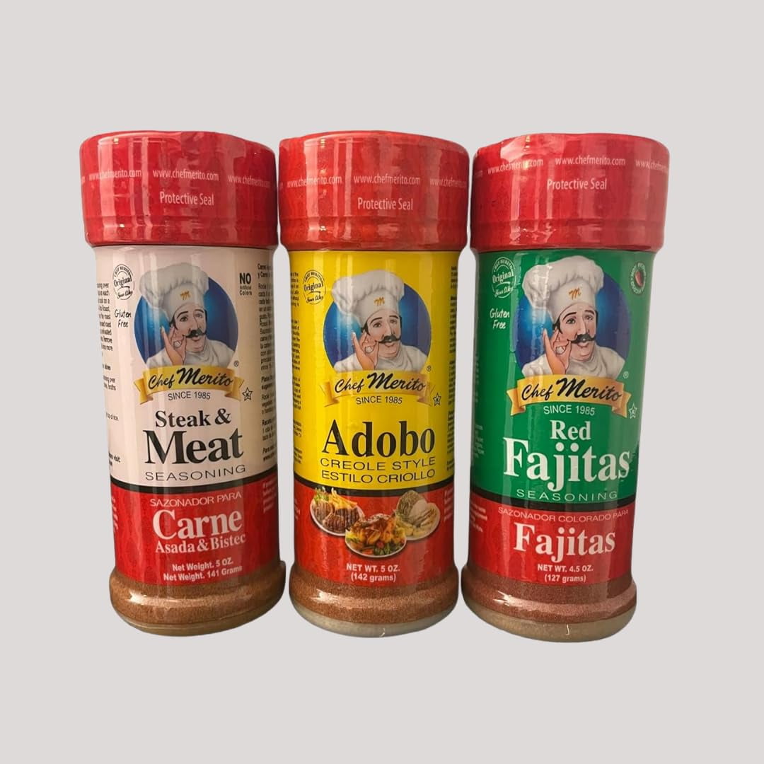 Chef Merito Ultimate Asada Bundle (3 Pack) - Medium Bottles - Bundle ...