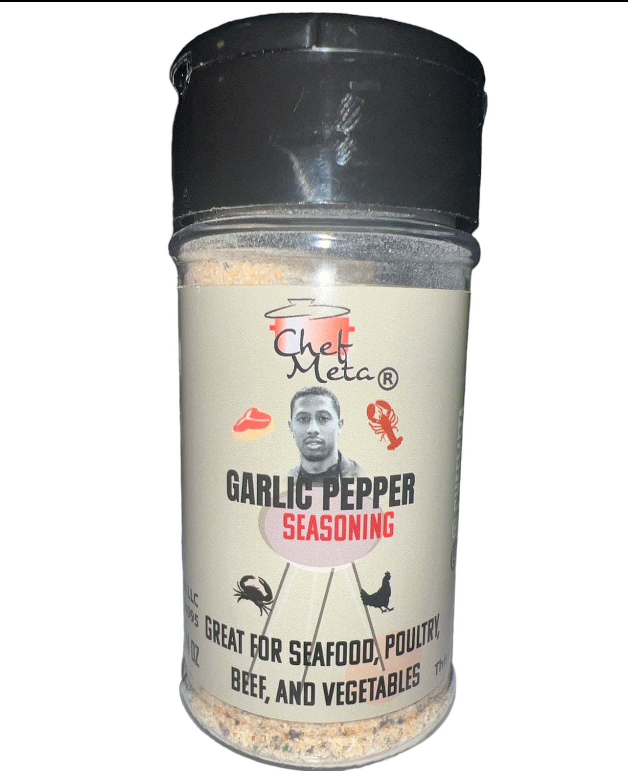 Meta Garlic Pepper 2.24oz | Herb mixes for grocery retail - Walmart ...