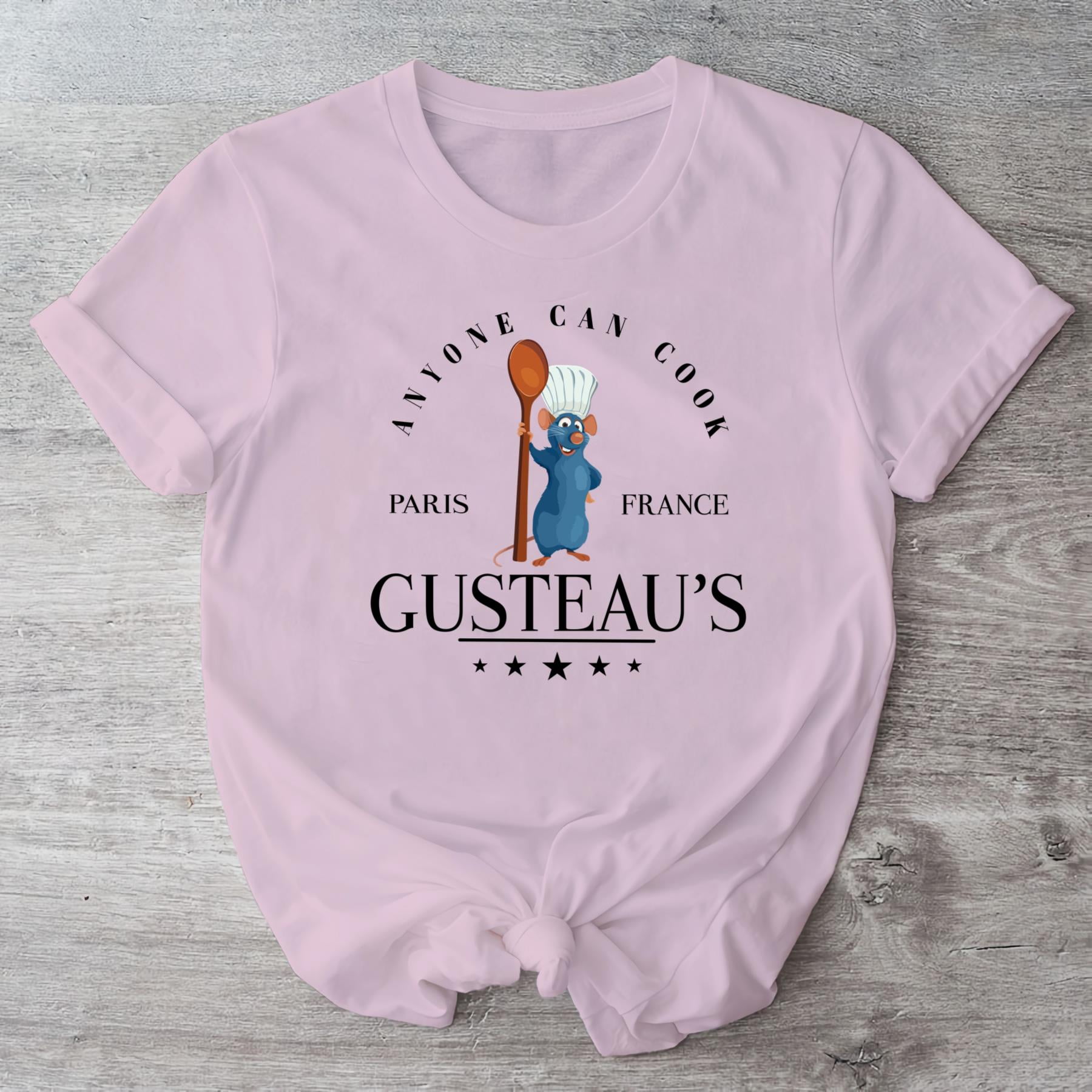 Chef Mouse Graphic Tee – Anyone Can Cook Retro Shirt – Epcot Park ...