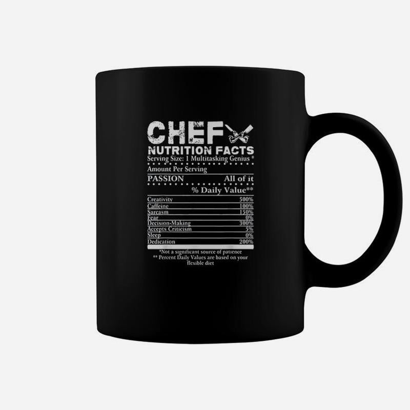 Chef Nutrition Facts Coffee Mug - Walmart.com