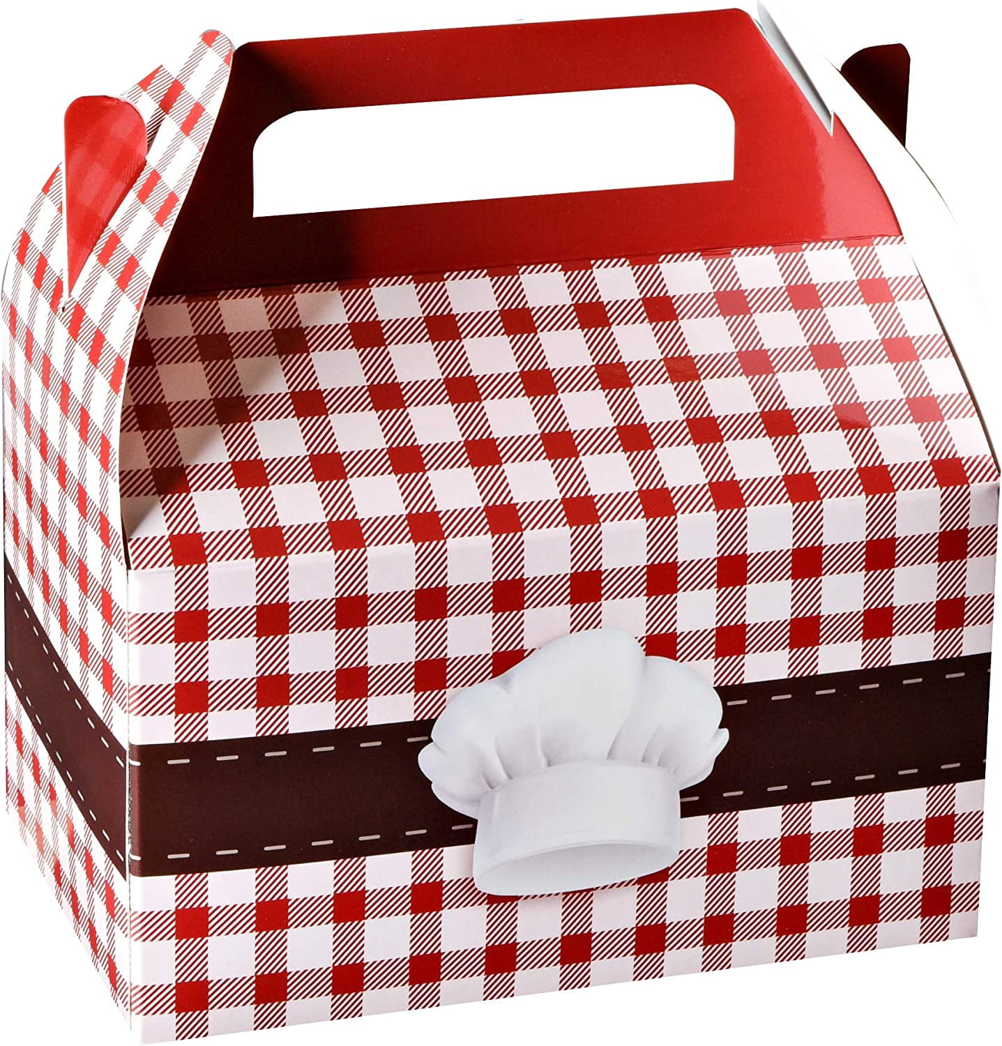 Chef Paper Treat Boxes 6.25" X 3.75" X 3.5" 20 Pack - Walmart.com