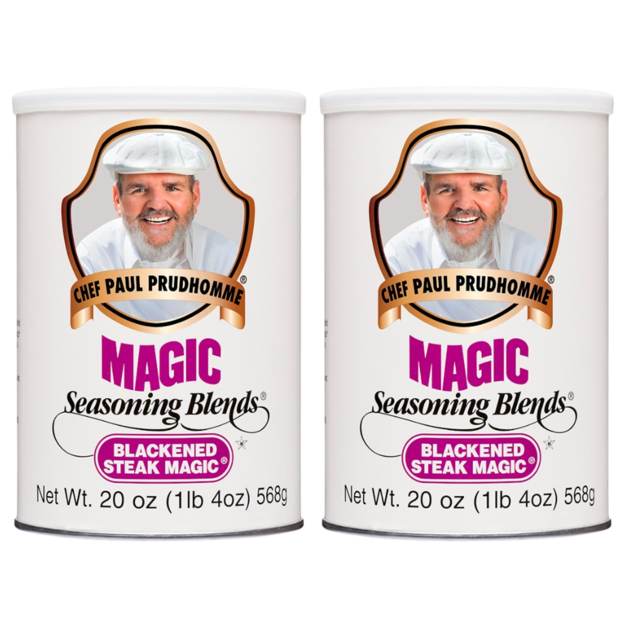 Chef Paul Magic FEV6 Seasoning Blends Blackened Steak Magic | Flavor for Steak & Beef | Gluten ...