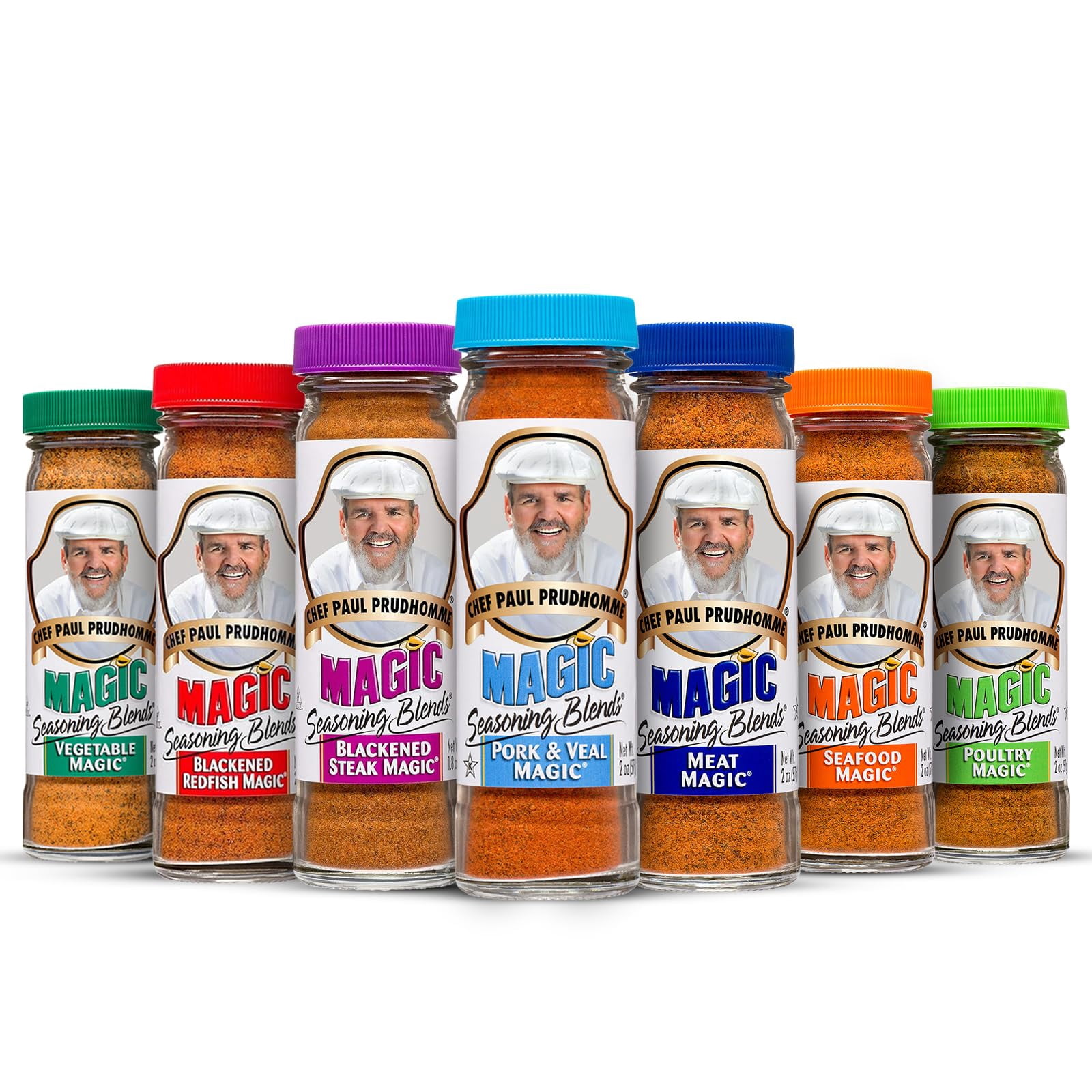 Chef Paul Magic FEV6 Seasoning Blends Seafood Seasoning Variety ...