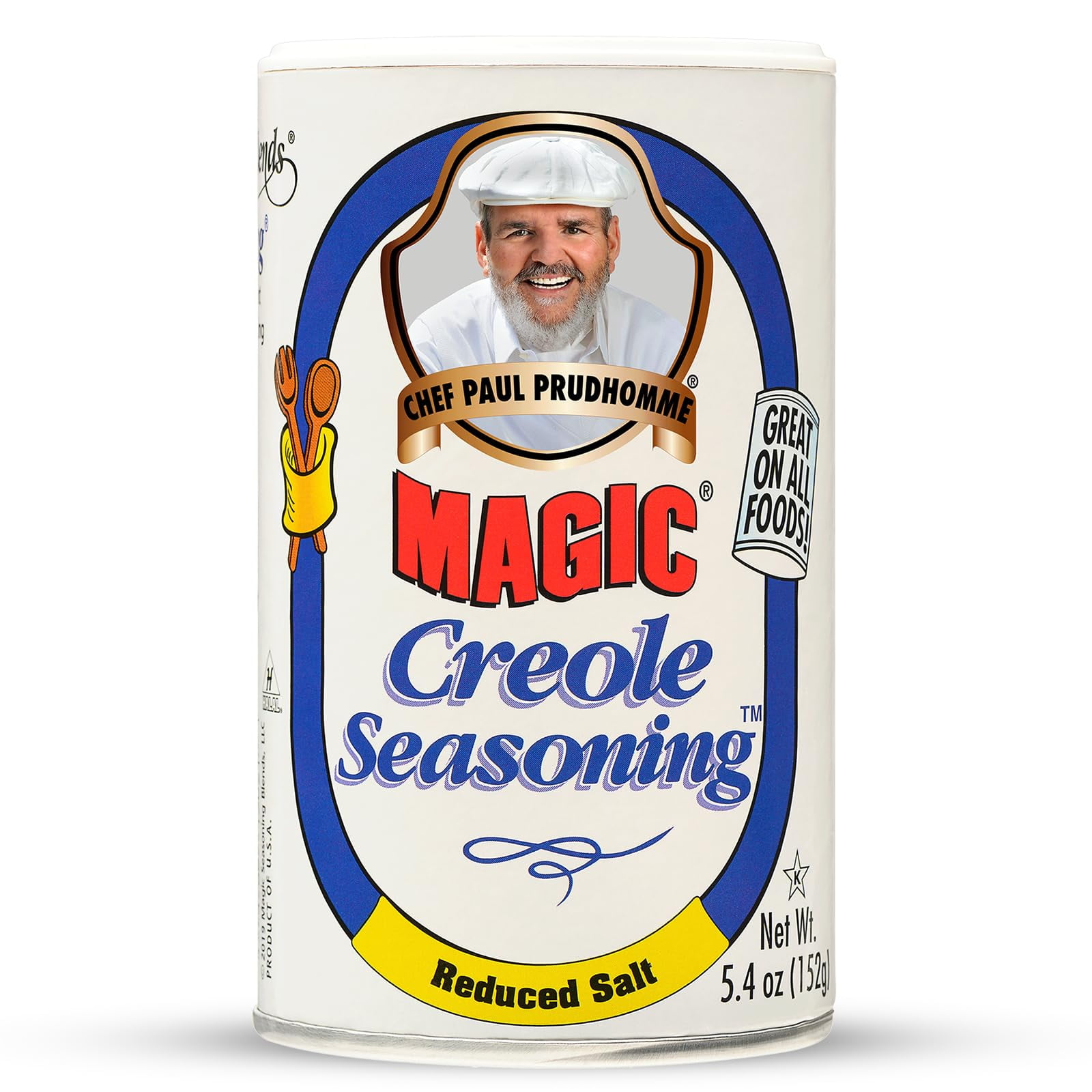 Chef Paul Magic Seasoning WHF2 Blends Magic Creole Seasoning | Gluten ...