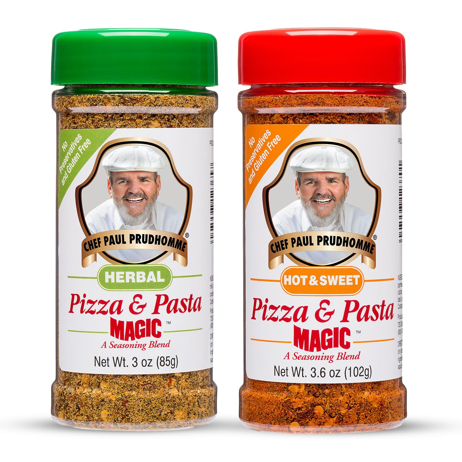 Chef Paul Magic Seasonings BCF26 Blends Hot and Sweet Pizza and Pasta ...