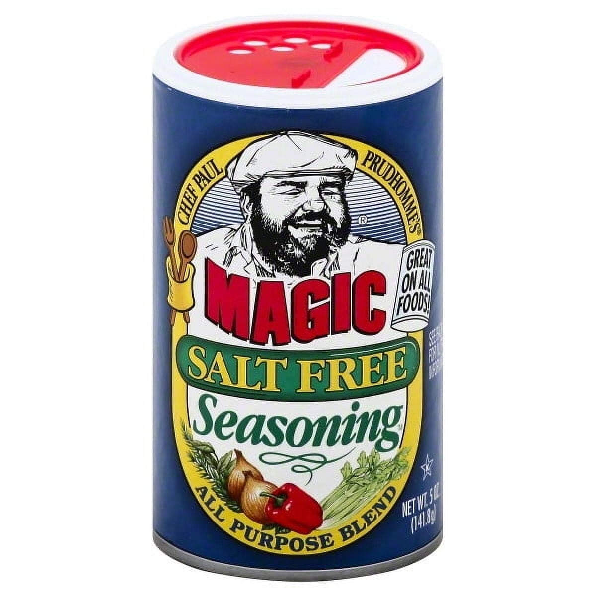 Chef Paul Prudhomme Salt Free Seasoning, 5 oz - Kitchen - Walmart ...