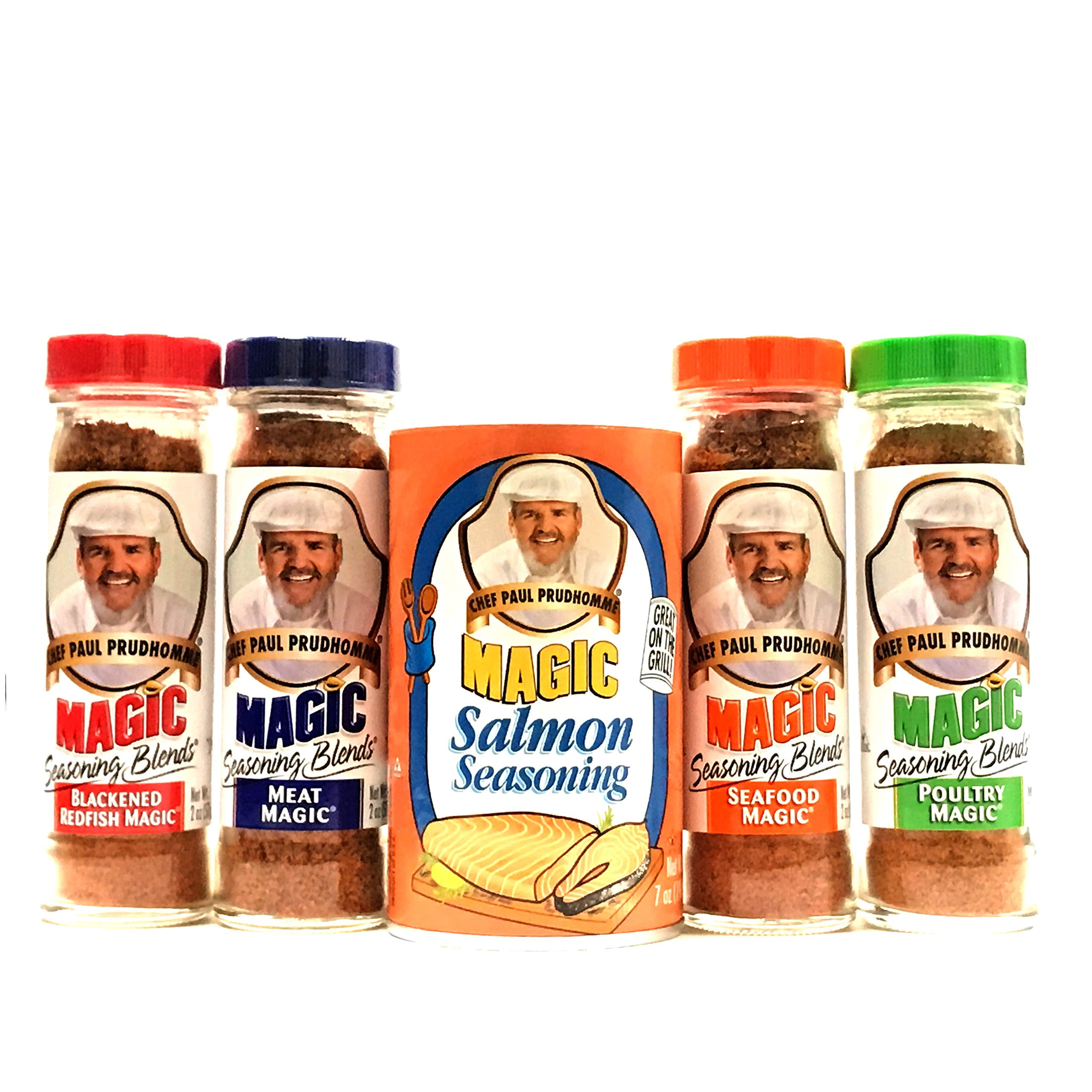 Chef Paul Prudhomme| Magic Seasoning Blends, Variety Packs, (2 Oz ...