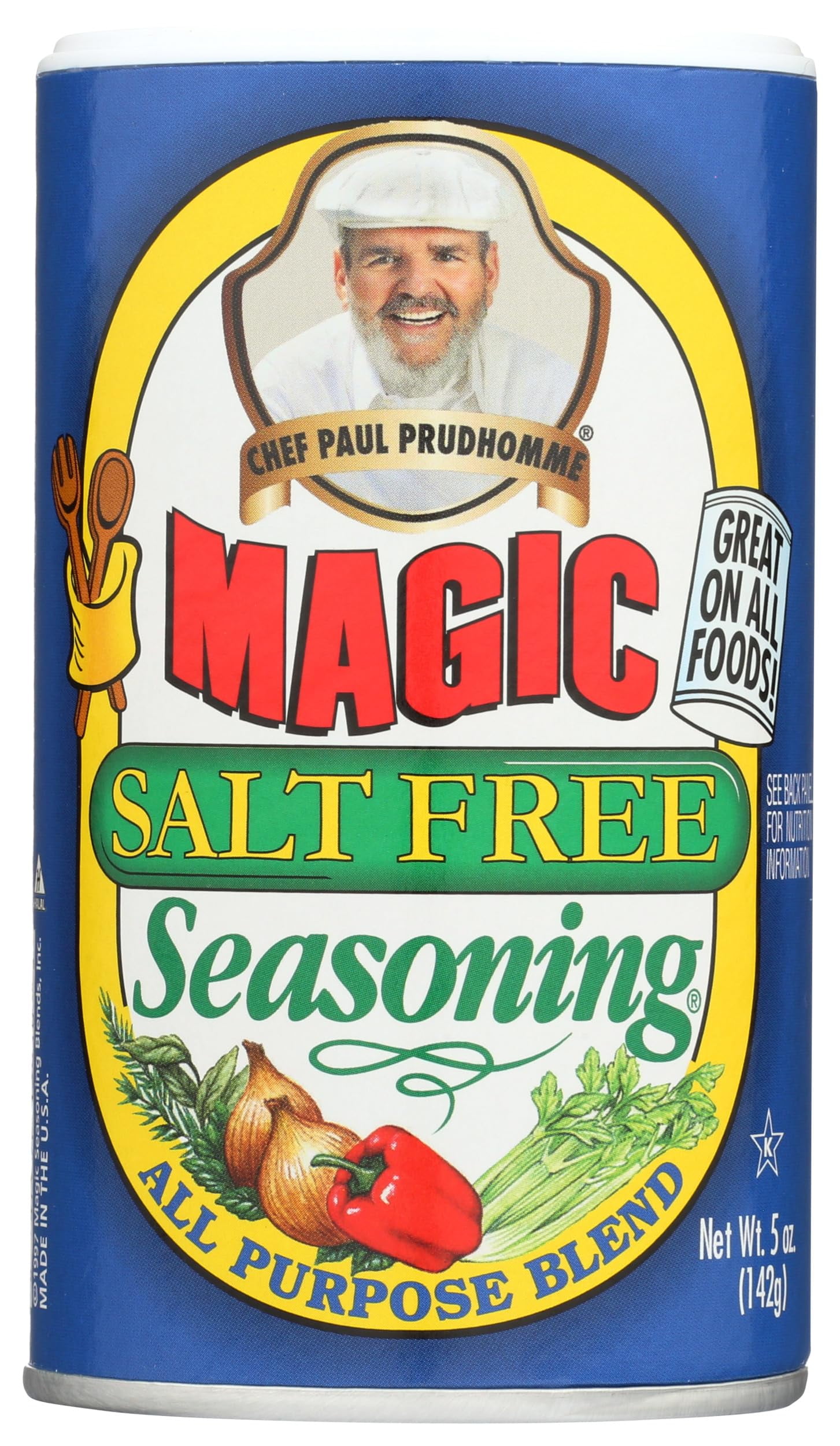 Magic Seasoning Blends Magic Salt Free Seasoning 5 Oz, Kosher, Low ...