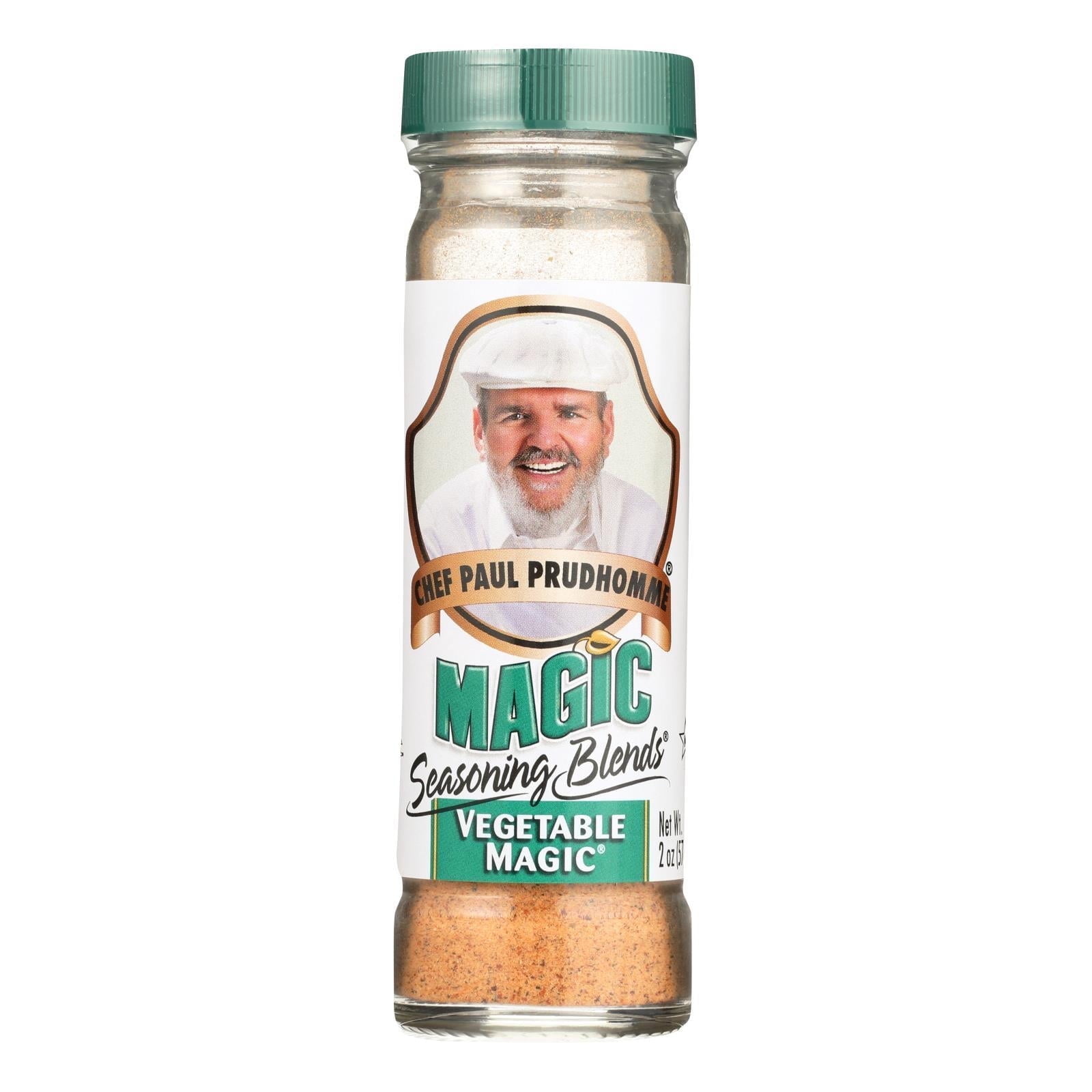 Chef Paul Prudhomme Vegetable Magic Seasoning Blend - Case of 6 - 2 OZ ...