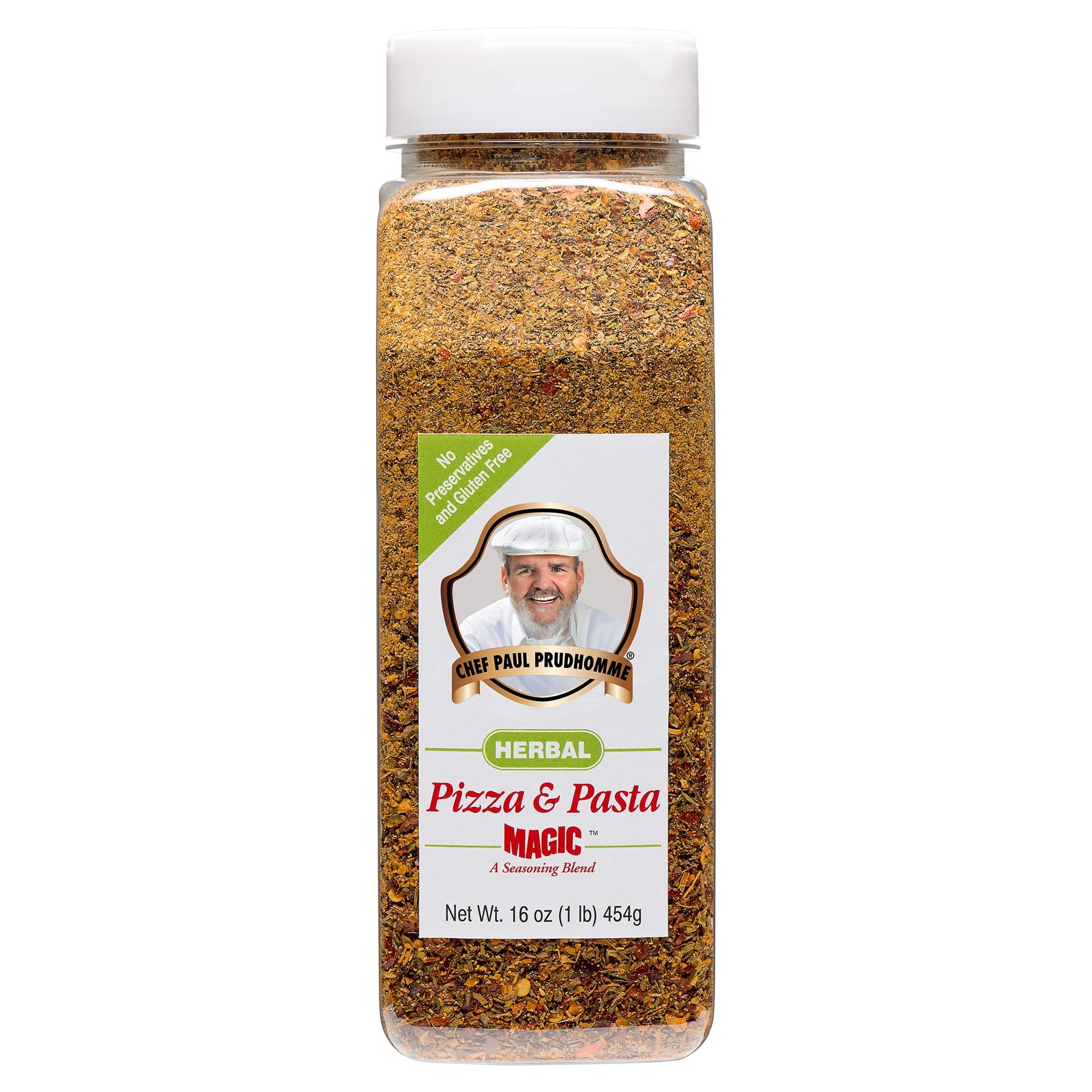 Chef Paul Prudhomme's Magic BCF26 Seasoning Herbal Pizza & Pasta Magic ...