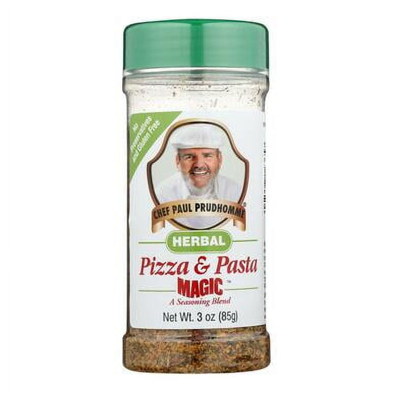 Chef Paul Prudhomme's Magic Herbal Pizza & Pasta Seasoning Blend ...