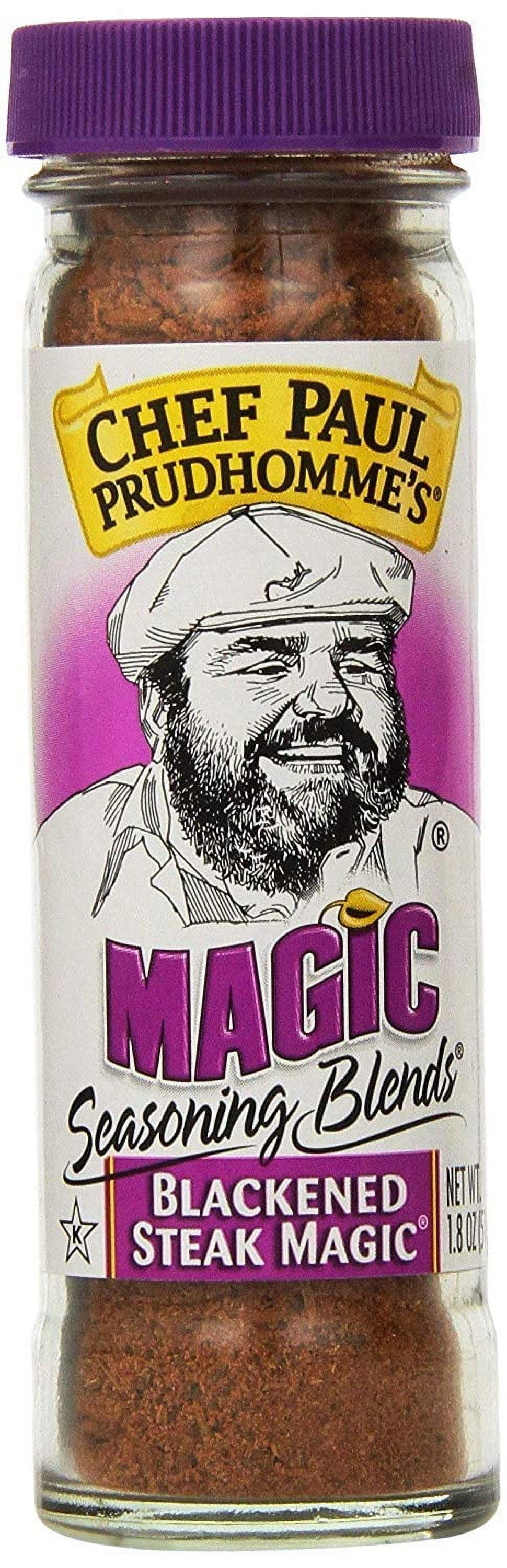Chef Paul Prudhomme's Magic Seasoning HYZ01 Blends Blackened Steak ...