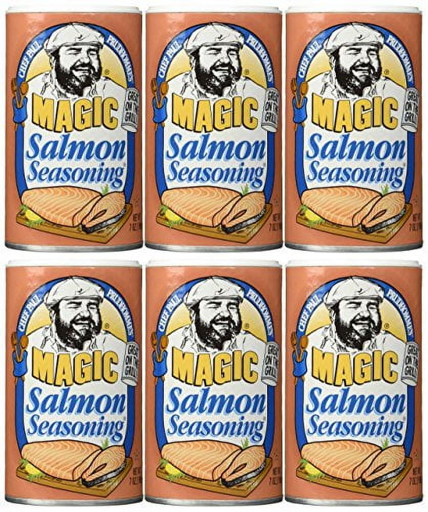 Chef Paul Salmon Magic Seasoning, 7 Ounce (Pack of 6) - Walmart.com
