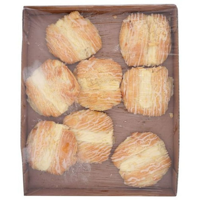 Chef Pierre 4oz Danish Pastry Food - Cream Cheese Butterfly Large, 2lb ...